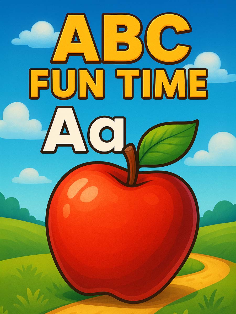 ABC Fun Time – 100 Alphabet-Themed Coloring Pages | The Best Coloring Books