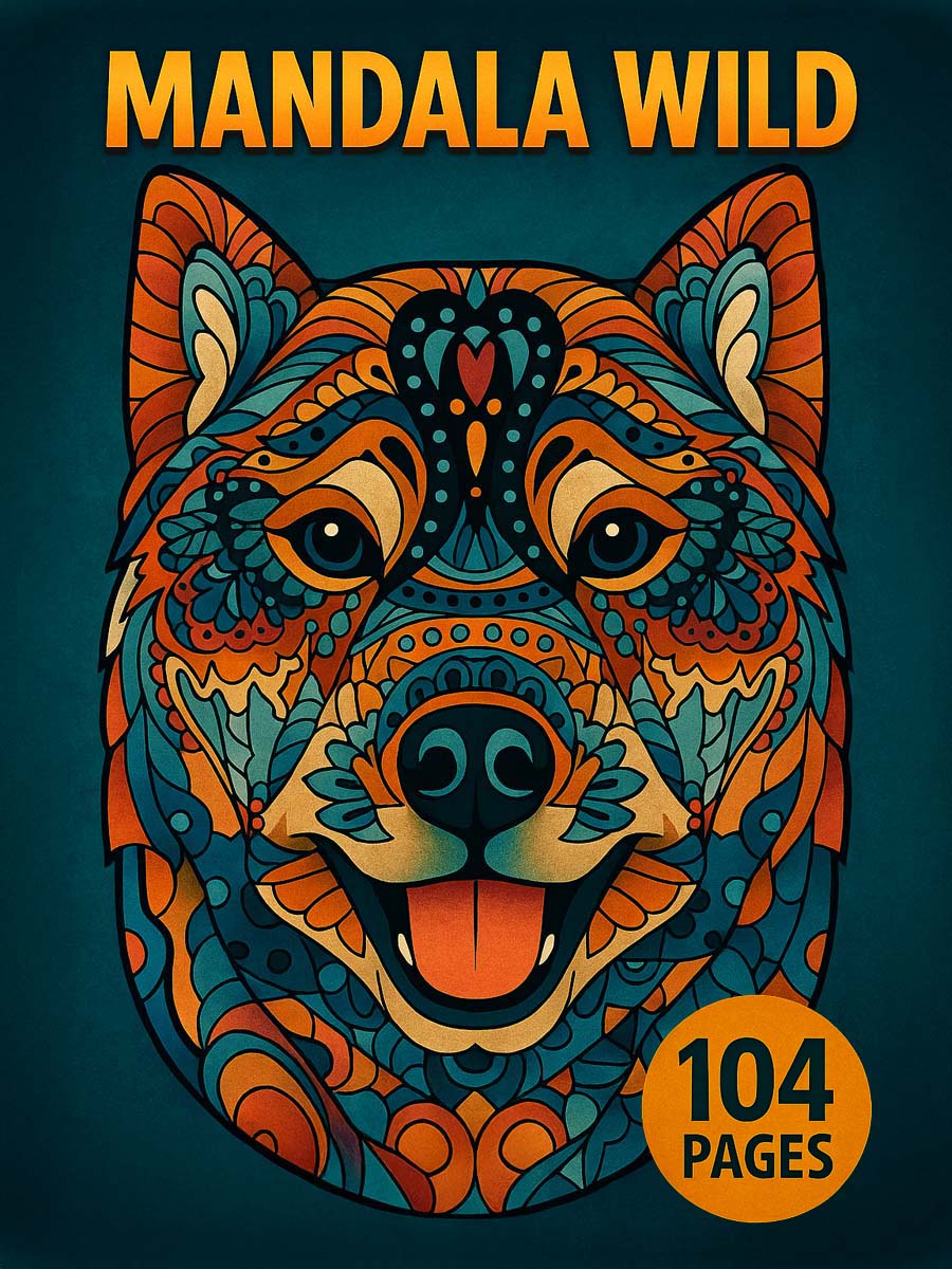 Mandala Wild – 54 Animals Filled with Intricate Patterns | The Best ...